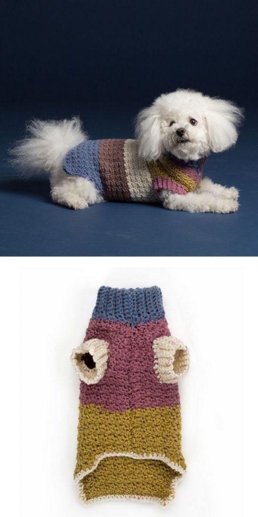 20 Best Crochet Dog Sweaters - Your Crochet