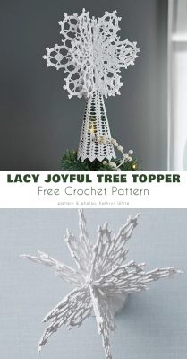 The 5 Best Tree Topper Free Crochet Patterns - Your Crochet
