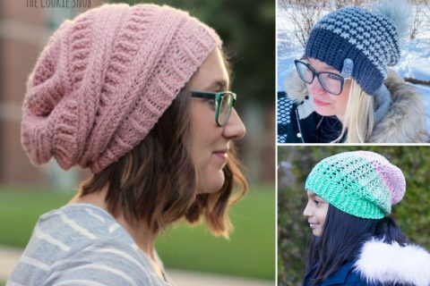 3 Free Patterns for a Chunky Hat