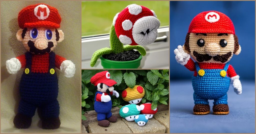 Super Mario Game Fan Free Crochet Patterns - Your Crochet