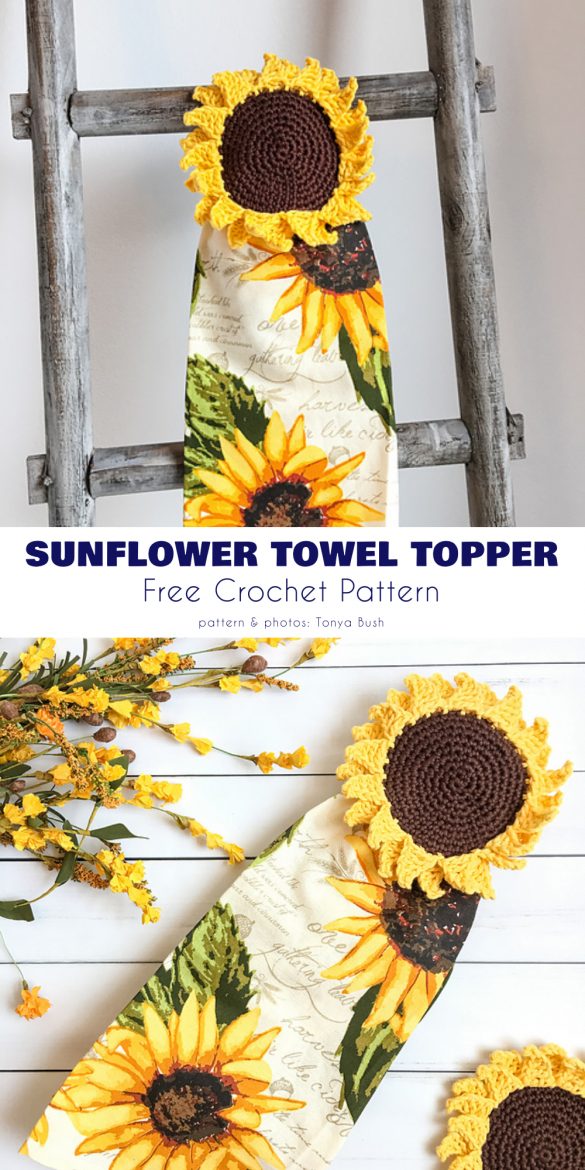 Sunflower for Ukraine - Your Crochet