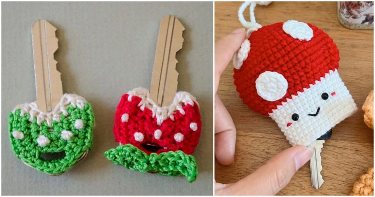 Key Cover Free Crochet Patterns - Your Crochet