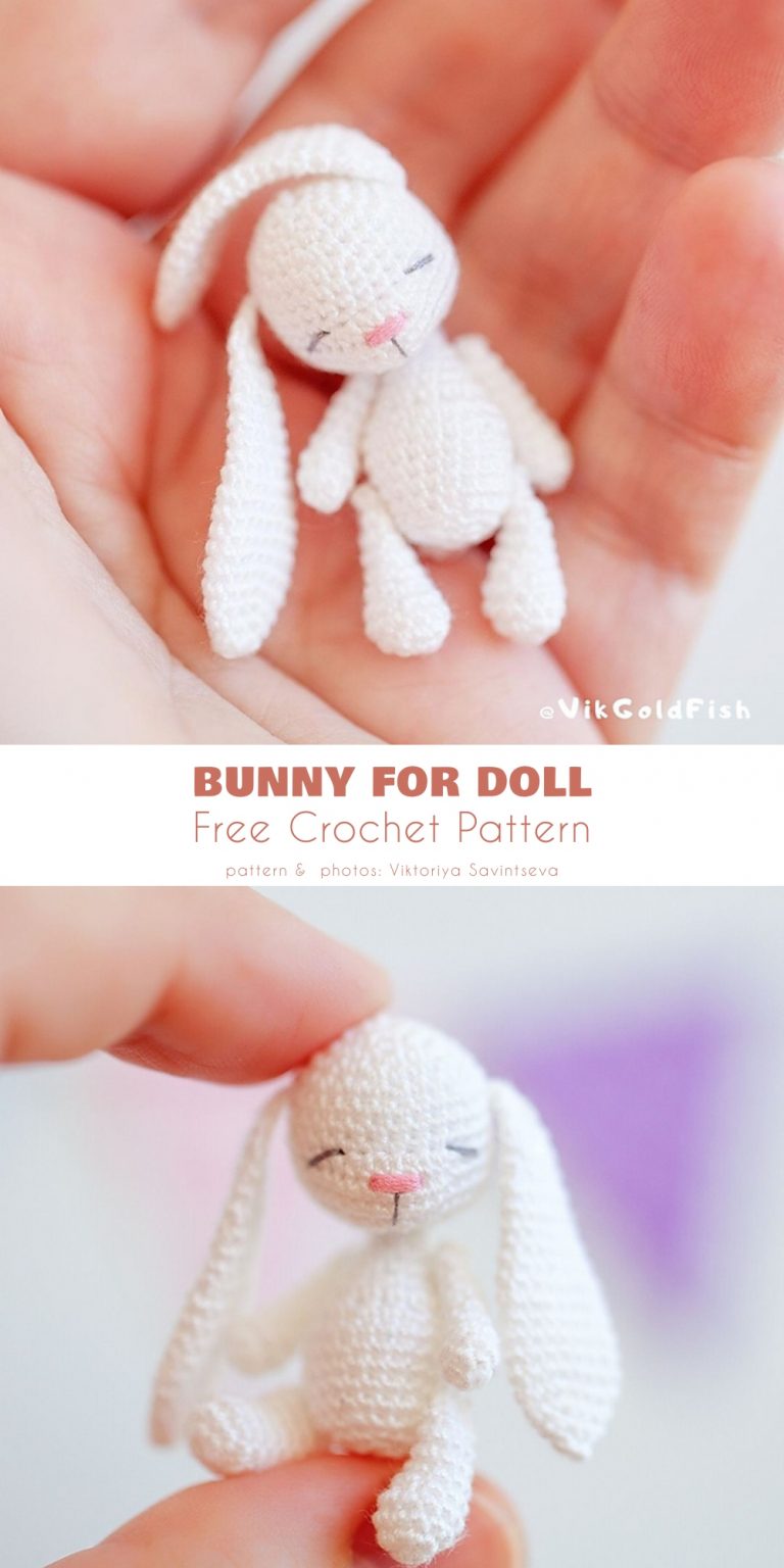 How to Crochet Tiny Bunnies This Easter