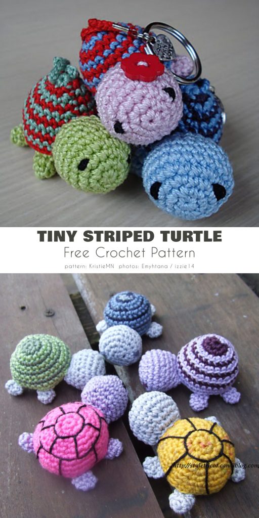 5 Amazing Sea Creature Keychain Free Crochet Patterns - Your Crochet