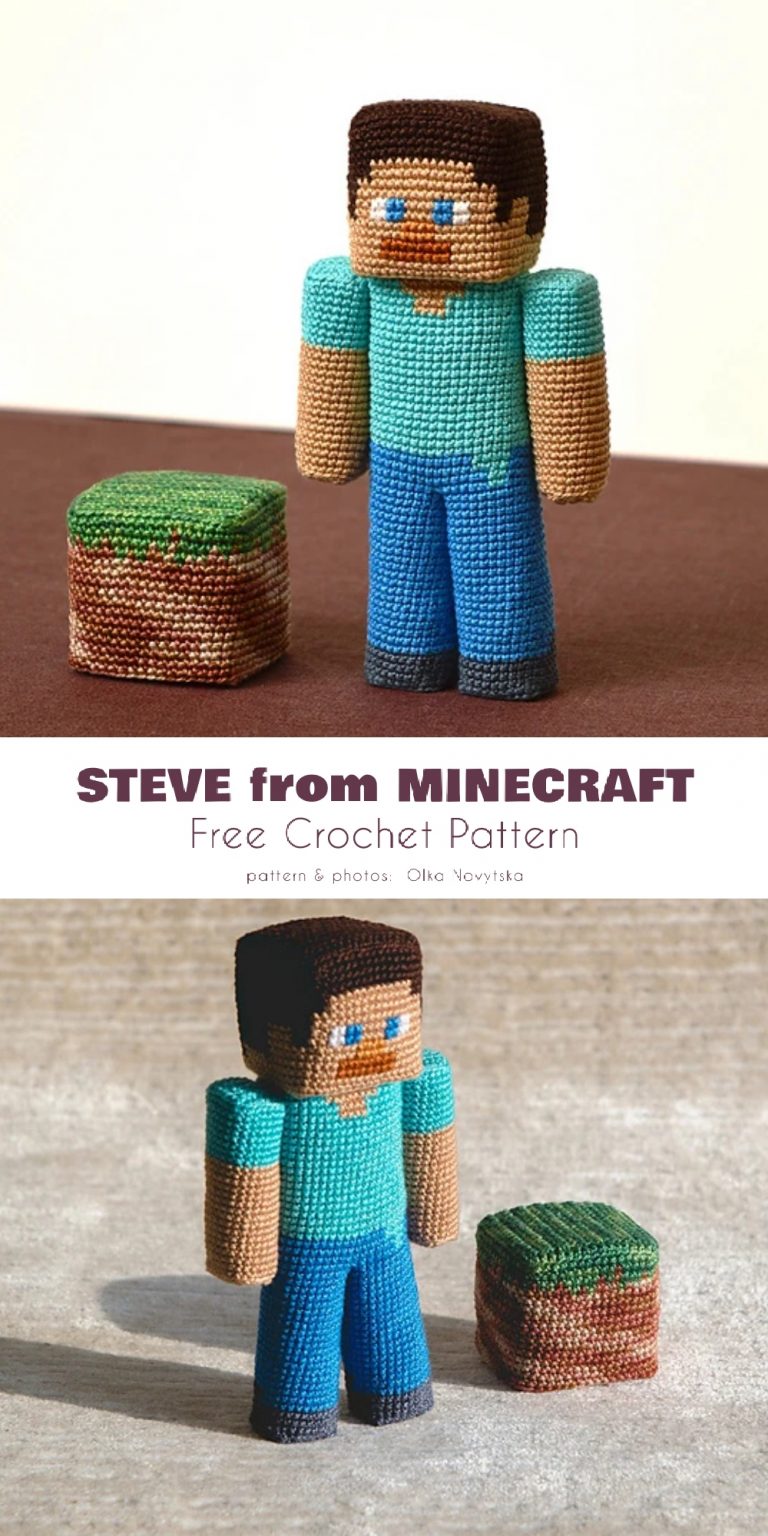 Minecraft Crochet Project Ideas and Free Patterns - Your Crochet