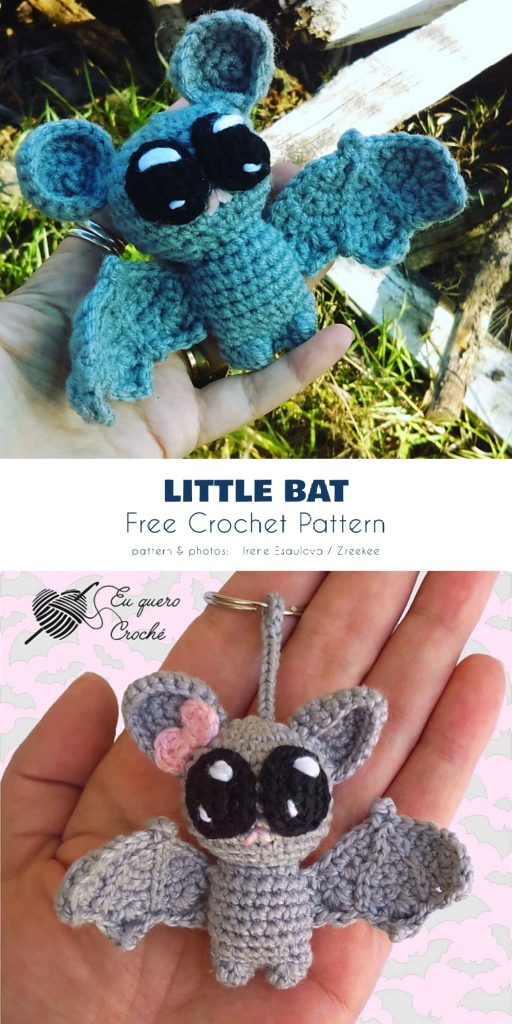 5+ The Best Little Halloween Bat Amigurumi Free Crochet Patterns - Your ...