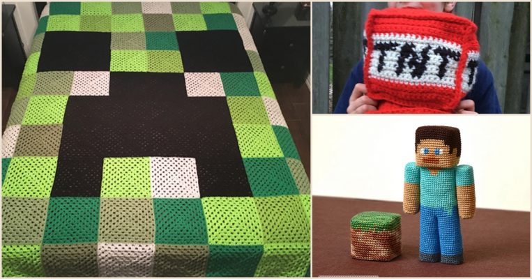 Minecraft Crochet Project Ideas and Free Patterns - Your Crochet