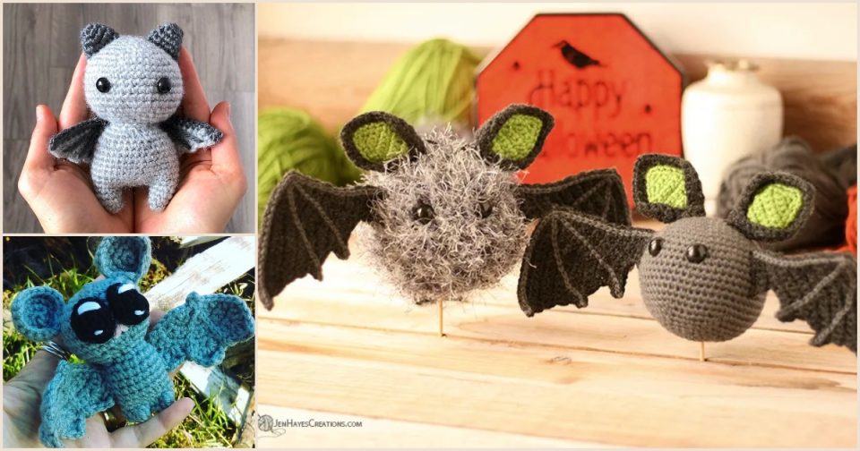 5+ The Best Little Halloween Bat Amigurumi Free Crochet Patterns - Your ...