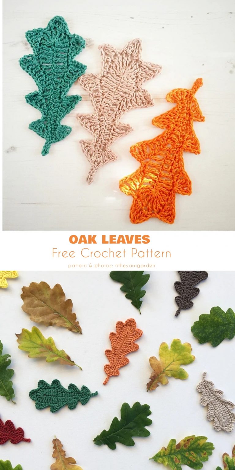Fall Leaves Free Crochet Patterns - Your Crochet