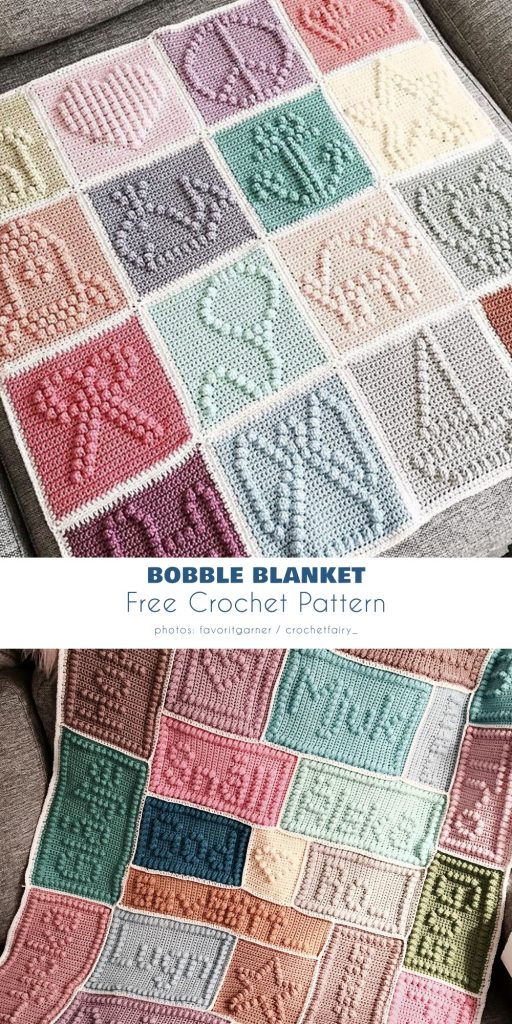 Bobble Stitch Blanket Ideas and Free Crochet Patterns - Your Crochet