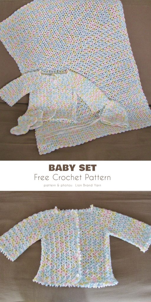Adorable Baby Set Free Crochet Patterns - Your Crochet