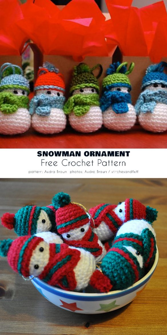 Snowman in a Hat 5+ Free Crochet Patterns - Your Crochet