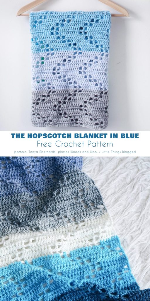 5 Hopscotch Blanket Ideas and Free Crochet Pattern