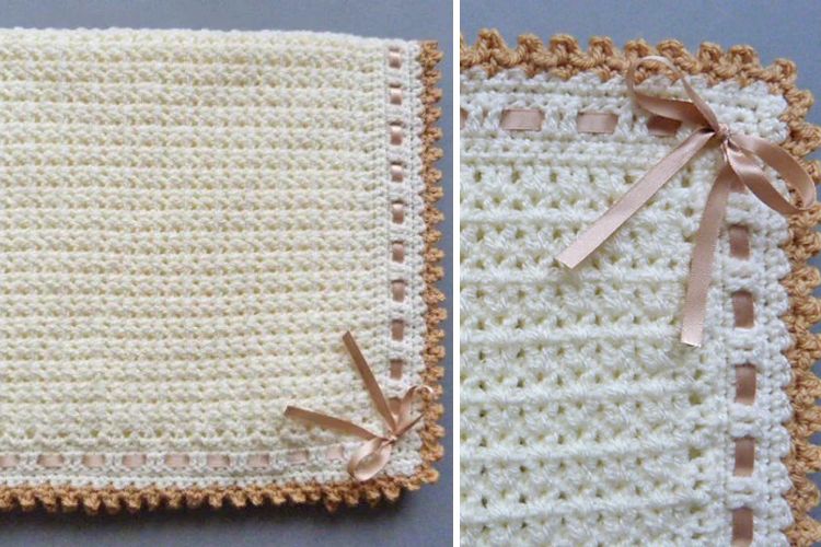 Baby Pram Cover - Free Crochet Pattern