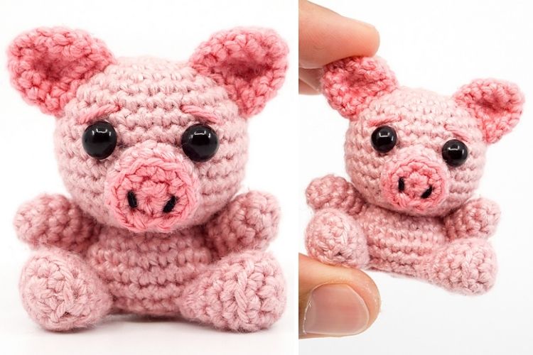 Mini Pig Amigurumi - Free Crochet Pattern