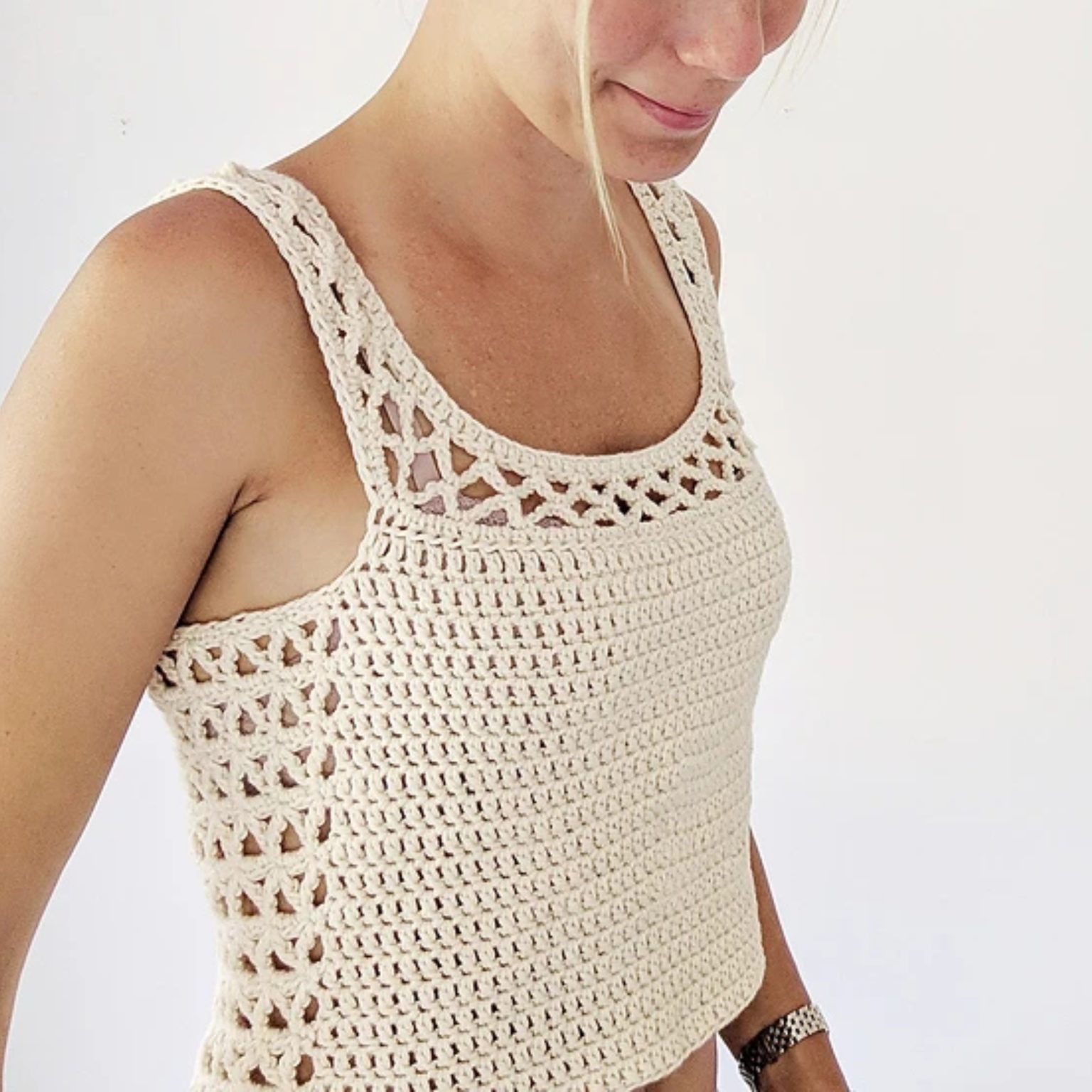 White Crochet Crop Top Patterns for Your Next Project